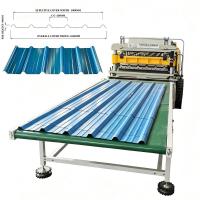 China High Speed 0-30 Meters Per Minute IBR Roof Sheet Roll Forming Machine with 0.3mm-0.8mm Thickness for sale