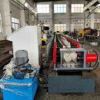 China 0.8-1.0mm Thickness Galvanized Steel Rain Valley Gutter Roll Forming Machine House Factory Warehouse Roof for sale