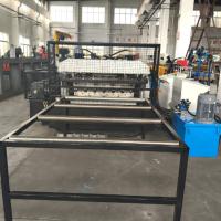 China Galvanized Steel B Deck Composite Floor Deck Panel Roll Forming Machine 0.8~1.6mm With Embossing Roller For USA Mexico for sale