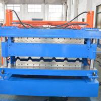 China Africa Double Layer IBR Trapezoidal Corrugated Roof Sheet Roll Forming Machine Warehouse Factory Residential Roof Economical for sale