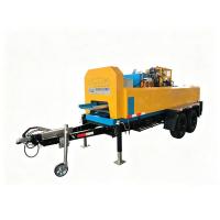 China 0.4-0.7mm Color Steel Portable SSR Plus Kr18 Standing Seam Roll Forming Machine With Trailer for sale
