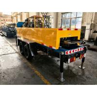 China 0.4-0.7mm Color Steel Portable SSR Plus Kr18 Standing Seam Roll Forming Machine With Trailer for sale