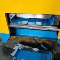 China Calibre 22 24 And 26 Galvanizado Steel Electric Type KR18 SSR Roofing Roll Forming Machine With 457mm Cover Width for sale