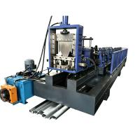 China Width Auto Adjustable 3.5inches To 6inches Poste Y Canal C U Stud Track Roll Forming Machine With 1.0-2.0mm Steel Thickness for sale