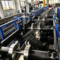 China Width Auto Adjustable 3.5inches To 6inches Poste Y Canal C U Stud Track Roll Forming Machine With 1.0-2.0mm Steel Thickness for sale