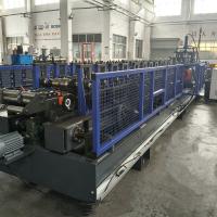 China Width Auto Adjustable 3.5inches To 6inches Poste Y Canal C U Stud Track Roll Forming Machine With 1.0-2.0mm Steel Thickness for sale