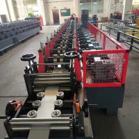 China 1.5-2.5mm Galvanized Coils PV Solar Strut Channel Roll Forming Machine Servo Hydraulic Punching  Solar Mounting Bracket for sale