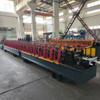 China 1.5-2.5mm Galvanized Coils PV Solar Strut Channel Roll Forming Machine Servo Hydraulic Punching  Solar Mounting Bracket for sale