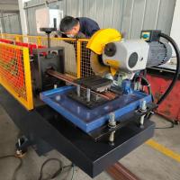 China 0.7-1.2mm Galvanized Steel Aluminum Door Bottom Rail Roll Forming Machine Warehouse Shop & Industrial Rolling Shutter Door for sale