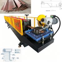 China 0.7-1.2mm Galvanized Steel Aluminum Door Bottom Rail Roll Forming Machine Warehouse Shop & Industrial Rolling Shutter Door for sale