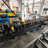 China Auto Width Adjustable 300-530mm Snap Lock Standing Seam Roof Panel Roll Forming Machine Warehouse Factory Building Roof Boltless for sale