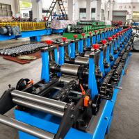 China 1.5-2.0mm Galvanized Steel Carbon Steel C Purlin Roll Forming Machine Building Steel Structure Workshop Warehouse Construction for sale