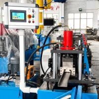 China 1.5-2.0mm Galvanized Steel Carbon Steel C Purlin Roll Forming Machine Building Steel Structure Workshop Warehouse Construction for sale