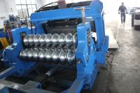 China Arch Style Steel Silo Corrugated Panel Roll Forming Machine 1.5-3.3mm Capacity 12-15m/min Speed for sale