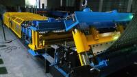 China Arch Style Steel Silo Corrugated Panel Roll Forming Machine 1.5-3.3mm Capacity 12-15m/min Speed for sale