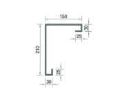 China Container House Corner Post Roll Forming Machine 2.0-4.0mm GCr15 Steel 22 Rollers for sale