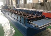 China Automatic Glazed Roof Panel Roll Forming Machine , Color Steel Roll Forming Machine for sale