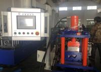 China Building Material Ridge Capping Metal Roll Forming Machine For Roof , Low Noise for sale