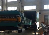 China 20 Roller Stations 2 Layer Roof Panel Roll Forming Machine For Roof Struction for sale