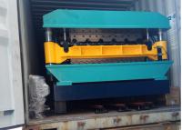 China 20 Roller Stations 2 Layer Roof Panel Roll Forming Machine For Roof Struction for sale