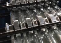 China Steel Sheet Floor Deck Tile Roll Forming Machine / Metal Deck Roll Forming Machine for sale