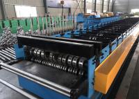 China Metal Deck Floor With Ribs Roll Forming Equipment PLC Control With Touch Screen for sale