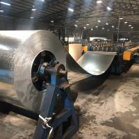 China Galvanized Metal Floor Deck Roll Forming Machine PLC Control 0.8-1.5mm for sale