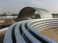 China Hydraulic Cutting K Style Long Span Roll Forming Equipment For Warehouse for sale