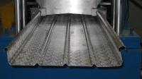 China Standing Seam Metal Roof Panel Machine / Self Lock Roof Sheet Roll Forming Machine for sale
