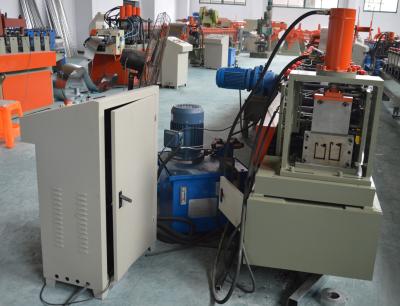 China 26-Station J Track Steel Roll Forming Machine with 7.5kW Motor and 10m/min Speed for Industrial Building Purlins for sale