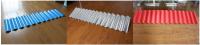 China 0.15-0.3mm PPGI Roof Panel Roll Forming Machine 1.2 Inch Chain Drive 20 Stations for sale