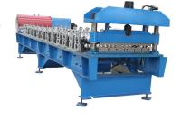 China Thin Material Galvanized Steel 0.12-0.3mm Corrugated Roof Sheet Roll Forming Machine 7.5KW for sale