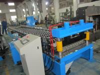 China PPGI GI Zinc Sheet Wavy Corrugated Roof Panel Roll Forming Machine 0.12-0.3mm Thickness for sale