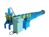 China 20 Steps Door Frame Roll Forming Machine , Cold Roll Forming Equipment With Hydraulic Cutting for sale