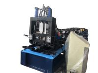 China Gcr15 Roller / Chain Drive PLC Control CZ Purlin Roll Forming Machine for sale
