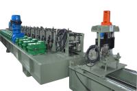 China 16 Stations Chain Drive Vineyard Post Making Machine With Hydraulic Cutting for sale