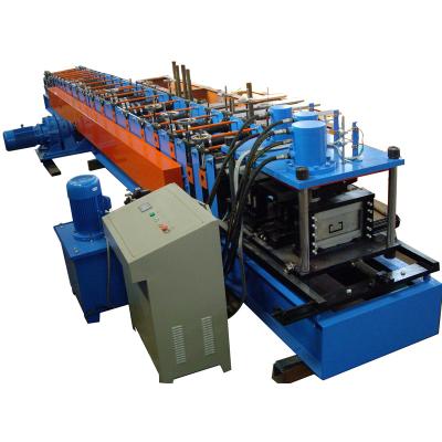 China PLC Control Stud and Track Roll Forming Machine 0.4-1.2mm Hydraulic Cutting for sale