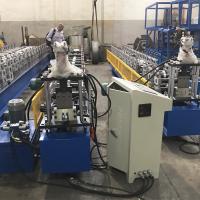 China 7.5 KW Fence Post Roll Forming Machine 22 Stations Chain Drive 0.8-1.5mm for sale
