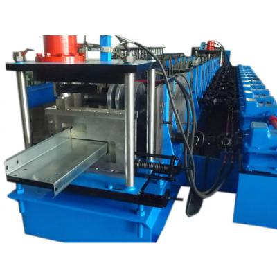 China PLC Control 20 Station CZ Purlin Roll Forming Machine 12-15m/min Speed for 1.5-3.0mm Steel for sale