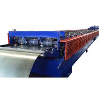 China Construction Steel Floor Deck Roll Forming Machine 0.75-1.2mm Thickness 18.5kW Motor 12m/min Speed for sale