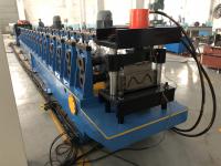 China Metal Strut Guardrail Roll Forming Machine 3-4mm Thickness 10-12m/min Speed for Industrial Construction for sale