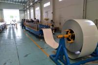 China GI Aluminum Roof Panel Standing Seam Roll Forming Machine 0.7-1.2mm 16 Stands for sale