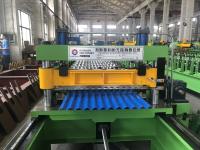 China Mini Corrugated Panel Roll Forming Machine 0.18-0.7mm 16 Stations for sale