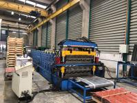 China Double Layer Glazed Tile Roll Forming Machine 20 Station 0.25-0.8mm Steel for sale