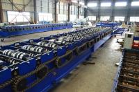China High Speed Roof Panel Roll Forming Machine 15-30m/min 0.8-1.2mm Thickness for sale