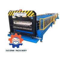 China Metal Galvanized Aluminum Roof Panel Roll Forming Machine With Seam Boltless for sale