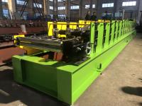 China Galvanized Steel Square Gutter Roll Forming Equipment Large Span ISO Approval for sale