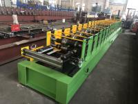 China Chain Driving Downspout Roll Forming Machine Roof Gutter Making Machine 15m / Minute for sale