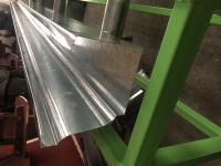 China Chain Driving Downspout Roll Forming Machine Roof Gutter Making Machine 15m / Minute for sale