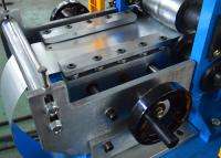 China Galvanized Metal Post Stud and Track Roll Forming Machine 0.9-1.2mm 7.5kW for sale